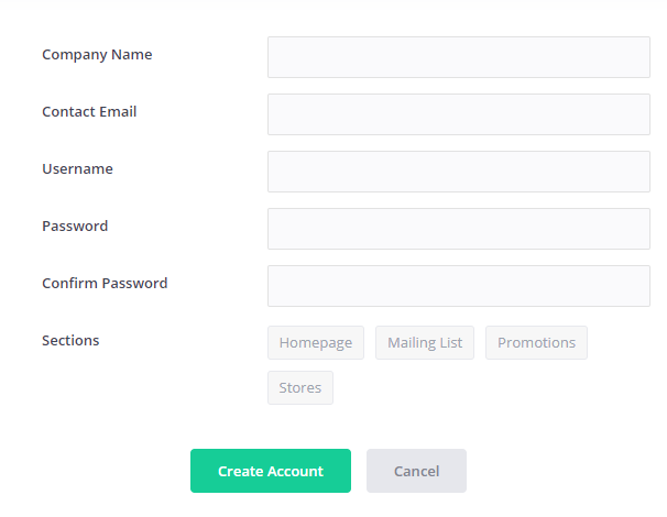 Account Administration – ampsuite