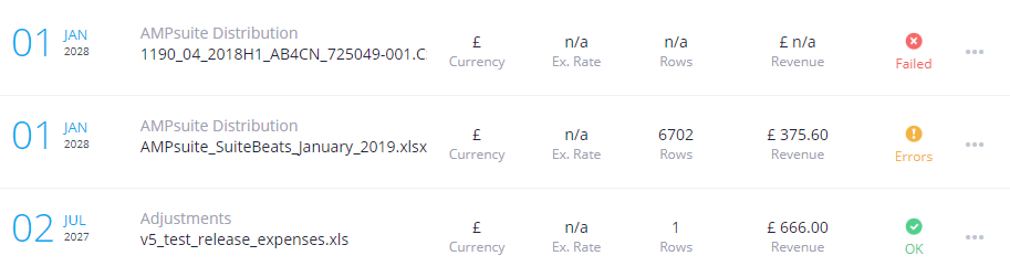 Importing Sales Statements – ampsuite