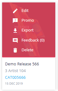 Viewing Releases – ampsuite